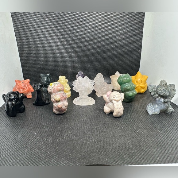 Pokemon | Accents | Crystal Pokmon Carving | Poshmark